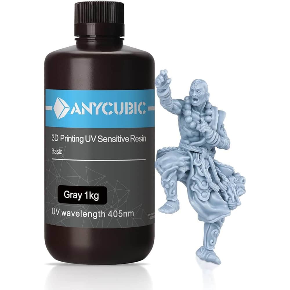 Anycubic Grey 1kg UV Resin - PRINC